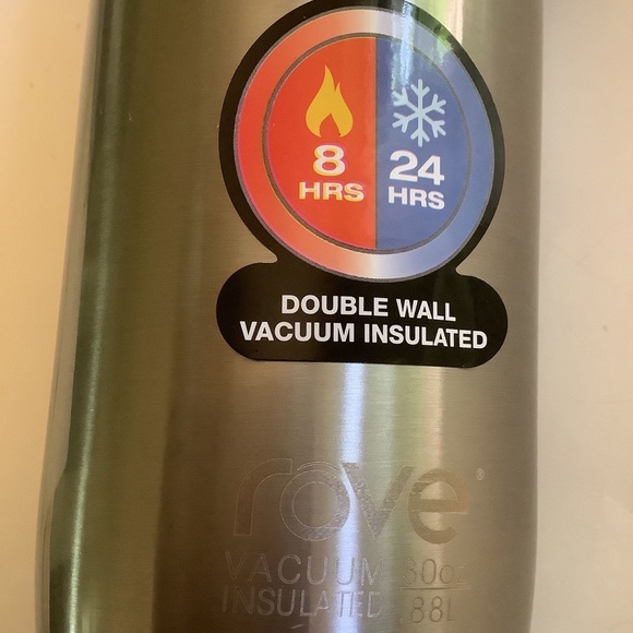 ROVE | Kitchen | Rove Thermo Vaso Water Bottle Stainless Steel Vacuum ...